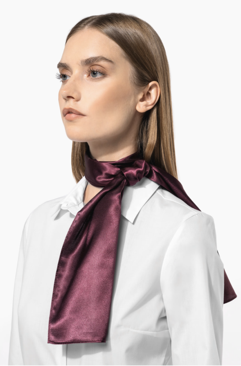 K861 Kariban – Foulard satiné à personnaliser. – Konceptshirt