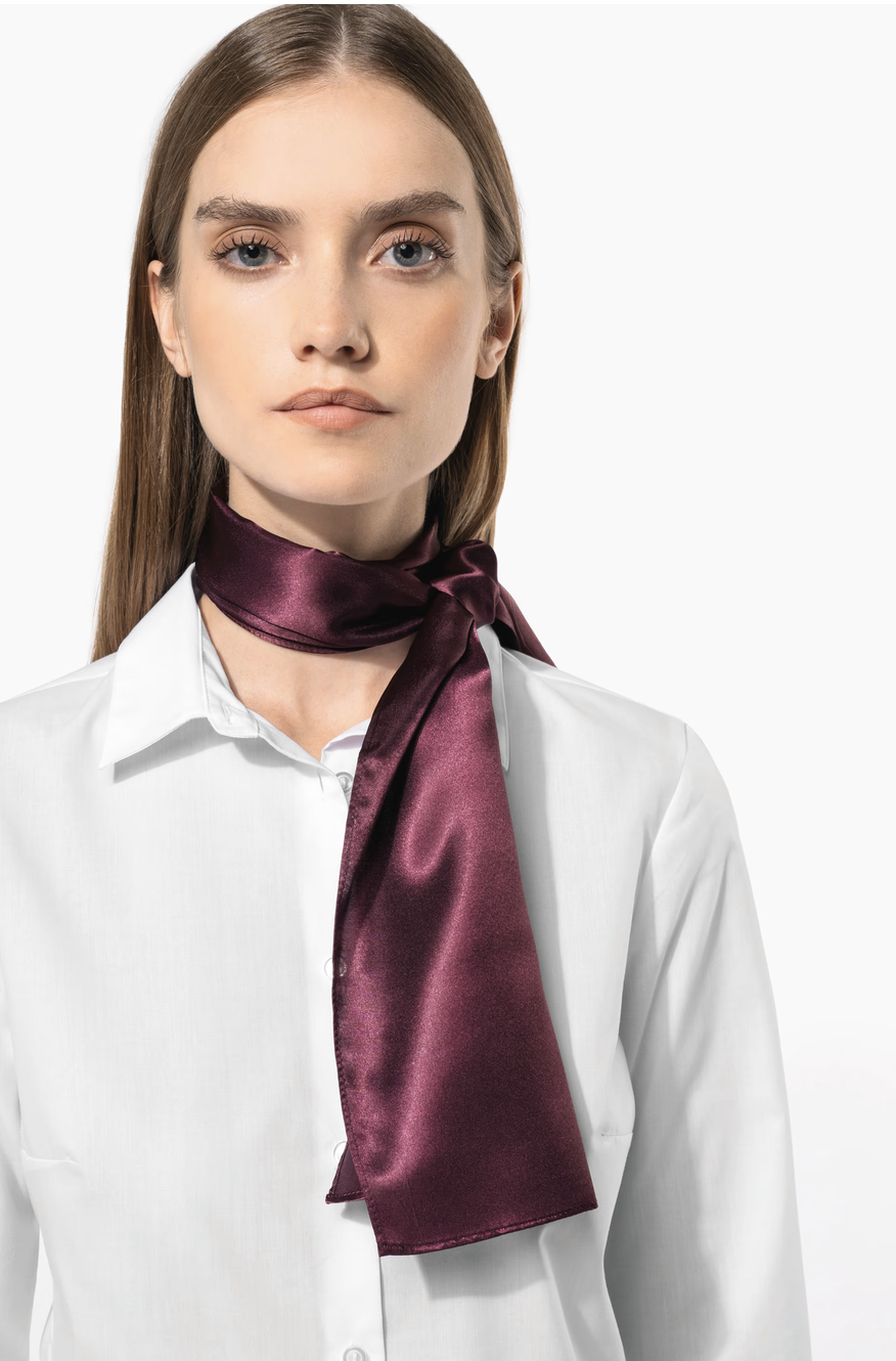 K861 Kariban – Foulard satiné à personnaliser. – Konceptshirt